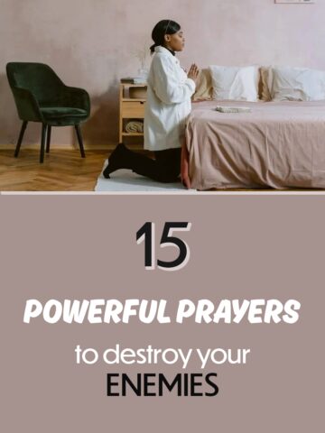 15 Powerful Prayers to Destroy your Enemies | The Pray Warrior